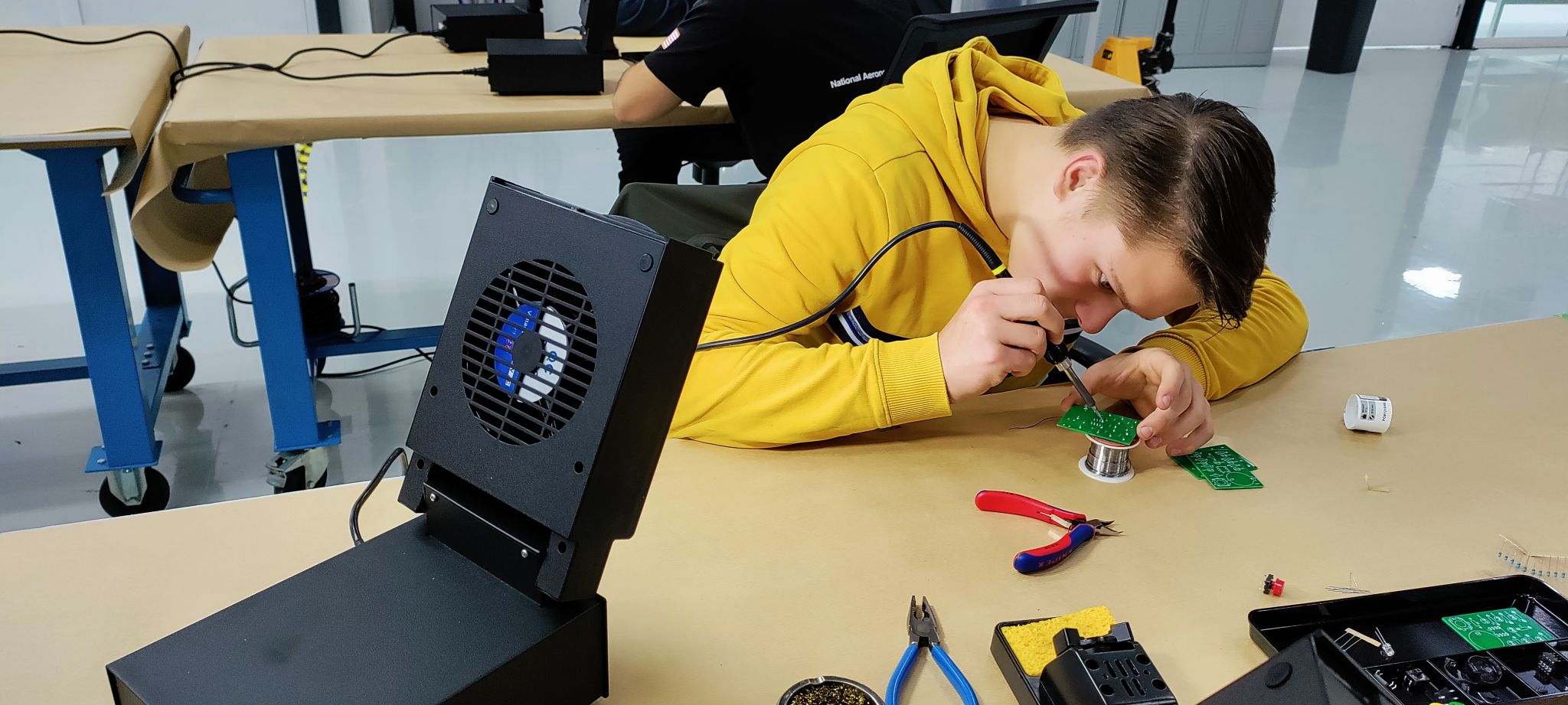 Workshop solderen bij GTM - Digital Operations Centre